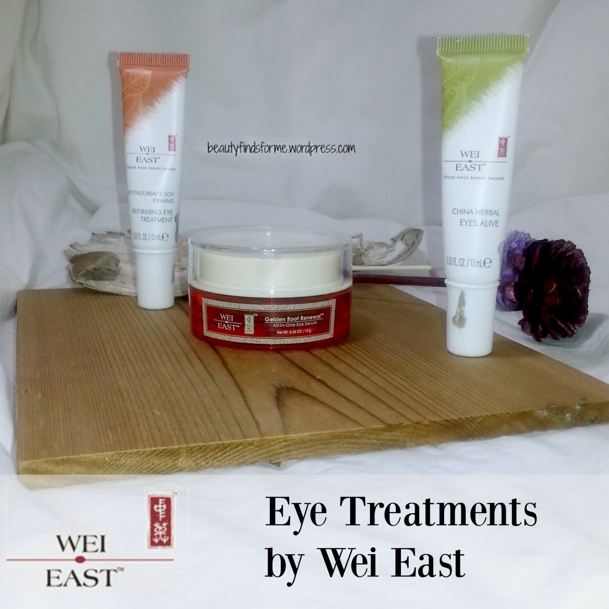 Reviewing Wei-East Eye Treatments: China Herbal, Chestnut/Black Soy ...