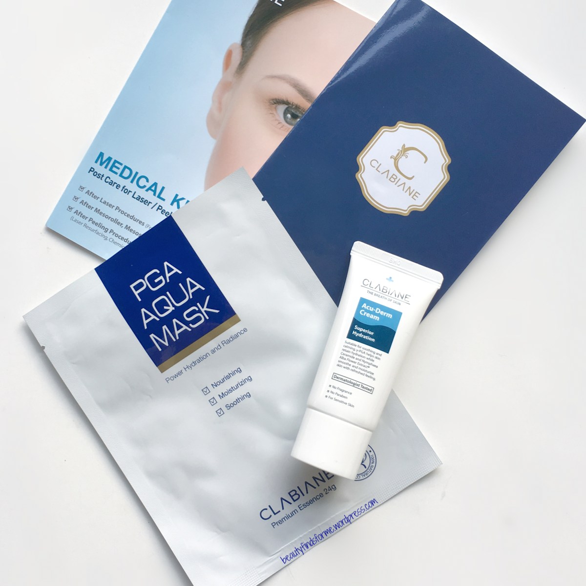 Clabiane Acu-Derm Cream & PGA Aqua Mask Initial Impressions + Promo ...