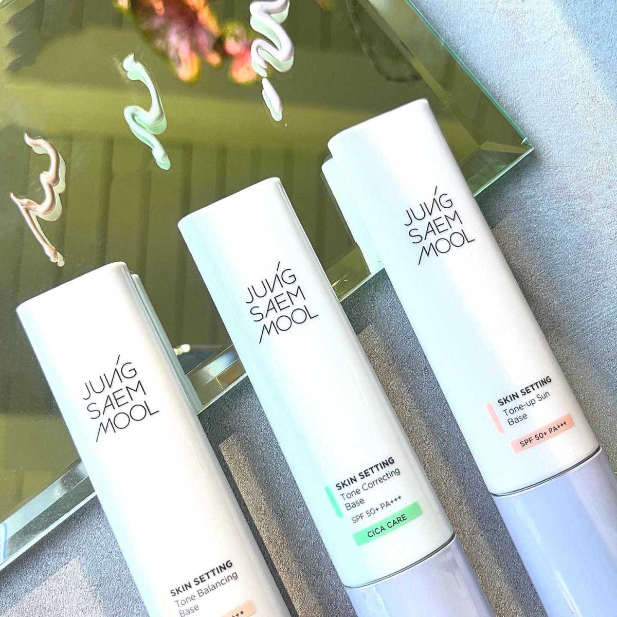 Jung Saem Mool Skin Setting Bases Review – Unboxing Beauty